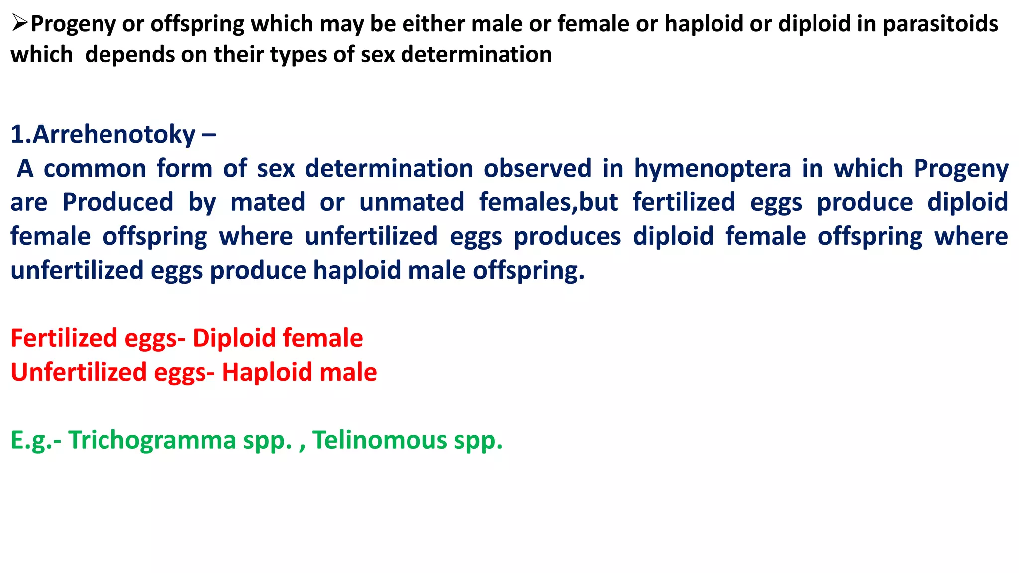 Sex Determination In Insect Ppt