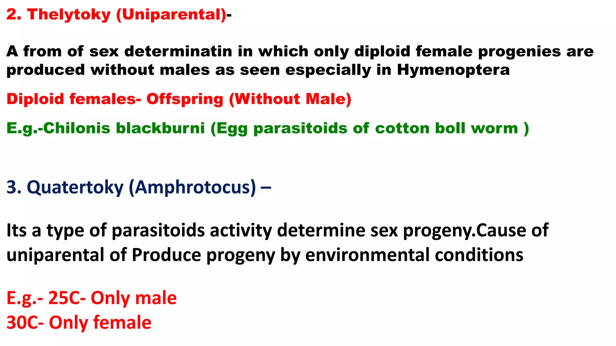 Sex Determination In Insect Ppt