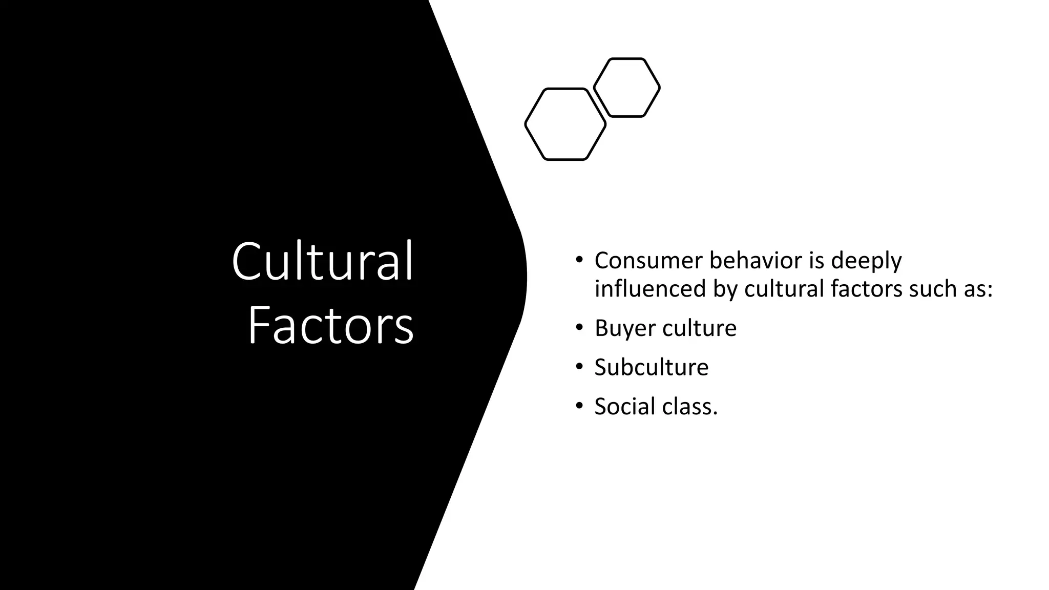 Factors Affecting Consumer Behavior Pptx Household Supplies Shopping