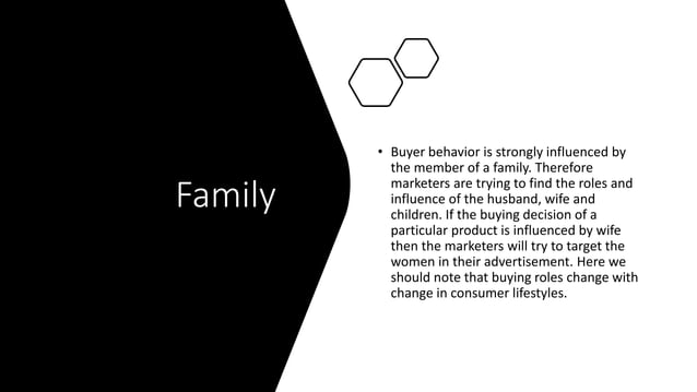 Factors Affecting Consumer Behavior Pptx Household Supplies Shopping