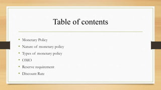 Topic: Expansionary and Contractionary Monetary Policy | Course: Money ...