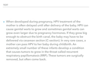 Pregnancy and Human Papillomavirus | PDF