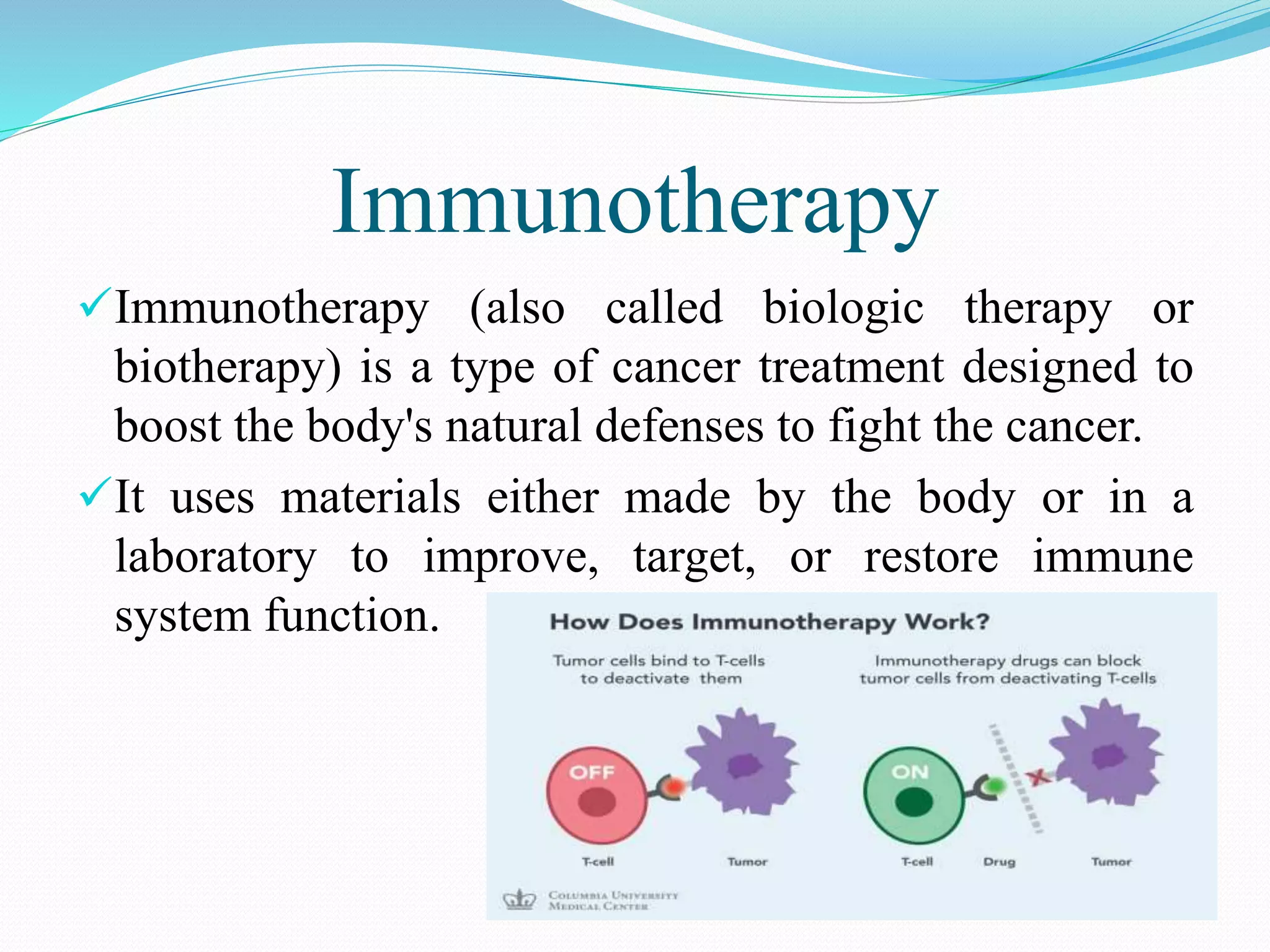 Modalities of cancer | PPTX