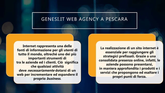 WEB AGENCY PESCARA | PPT