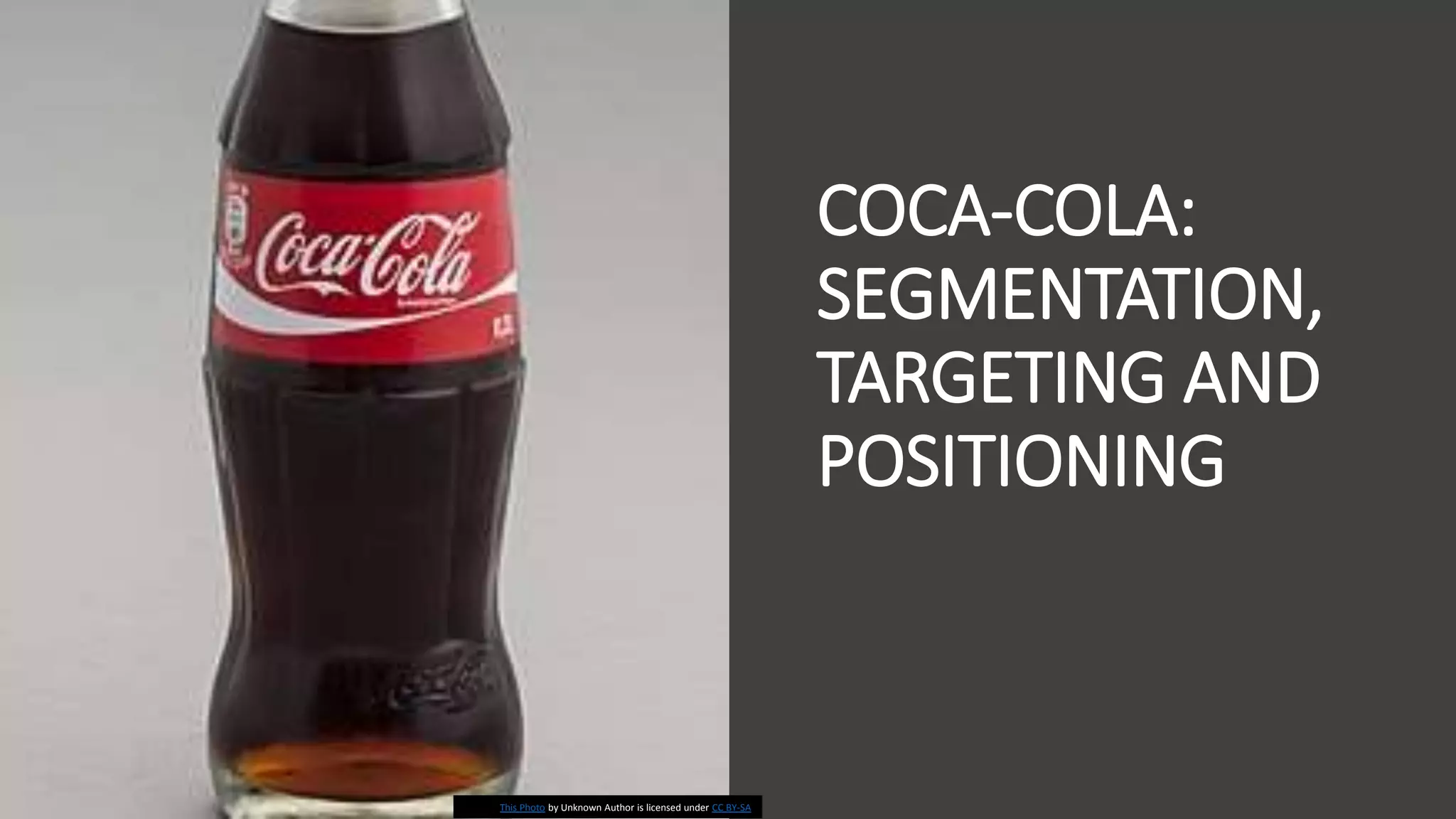 Coca Cola -STP | PPTX