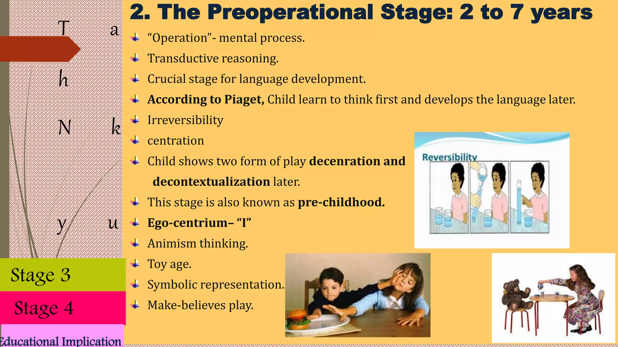 PIAGET'S COGNITIVE DEVELOPMENT THEORY | PPTX