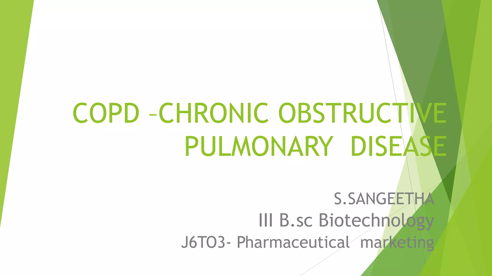 COPD | PPT