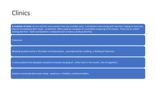 chronic colitis | PPTX