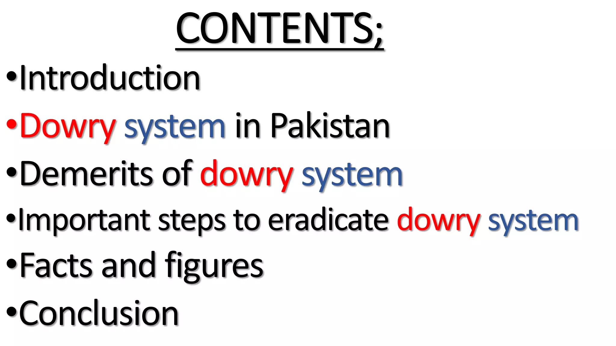 Dowry system.pptx | Marriage and Civil Unions | Family and Relationships