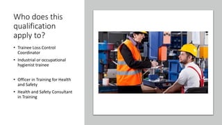 BUSINESS Occupation-related health and safety certificate | PPT