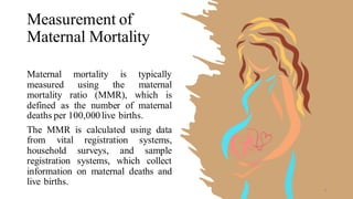 Maternal Mortality | PDF