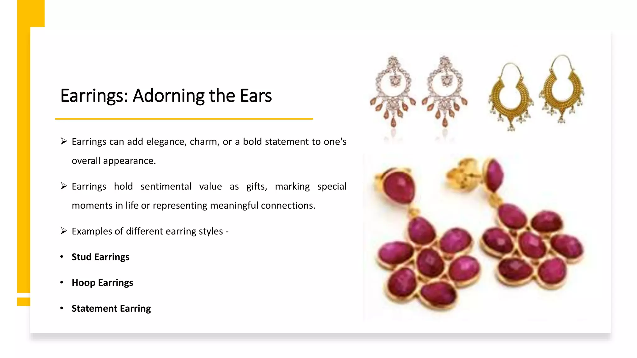 Wearable Art: A Look at Different Kinds of Jewlery Designs | PPTX