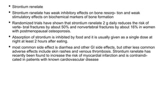 Presentation for osteoporosis in bones of | PPT