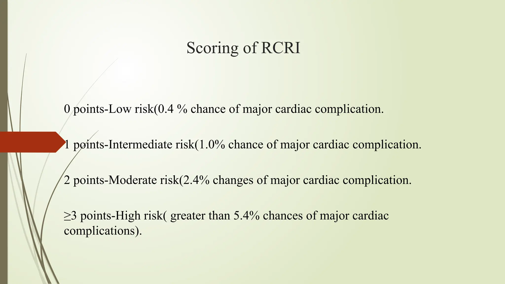 Integrating the revised cardiac Risk index(RCRI) and Ney York heart ...