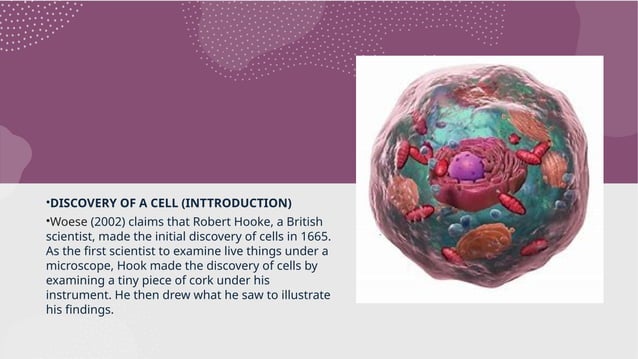 Introduction to cells [Biology][Life Science][Natural Science] | PPT