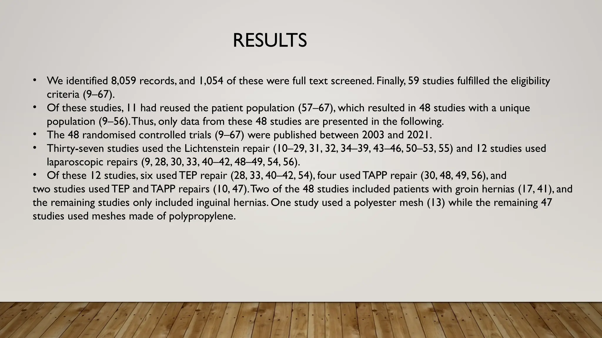 Definition of mesh weight and pore size in groin hernia repair | PPTX