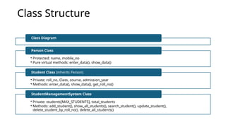 Student management database slides .pptx