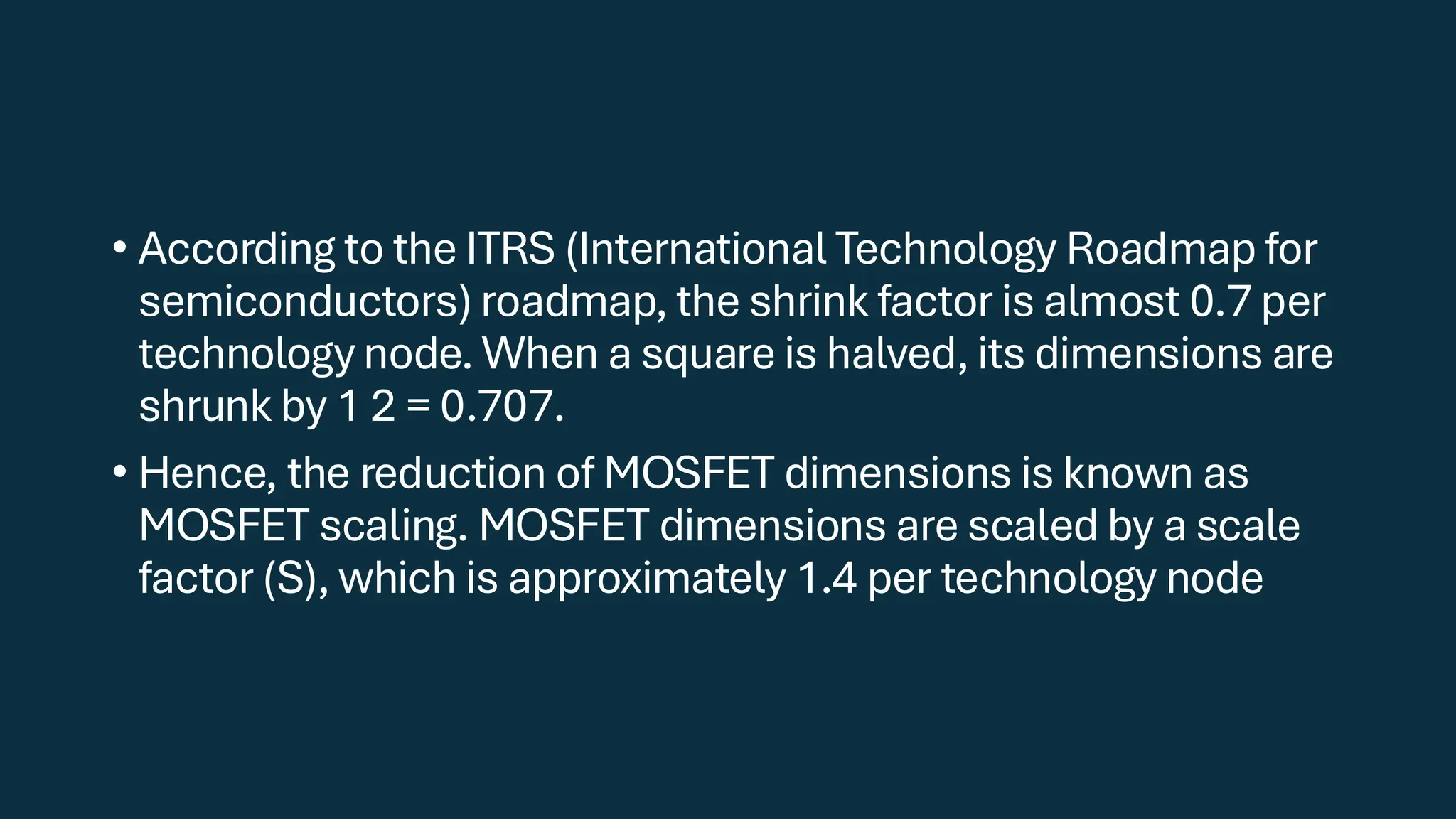 Metal oxide semiconductor FET scaling.pdf