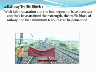 Construction of limited height subway/elimination of level crossings | PPTX