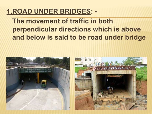 Construction of limited height subway/elimination of level crossings ...