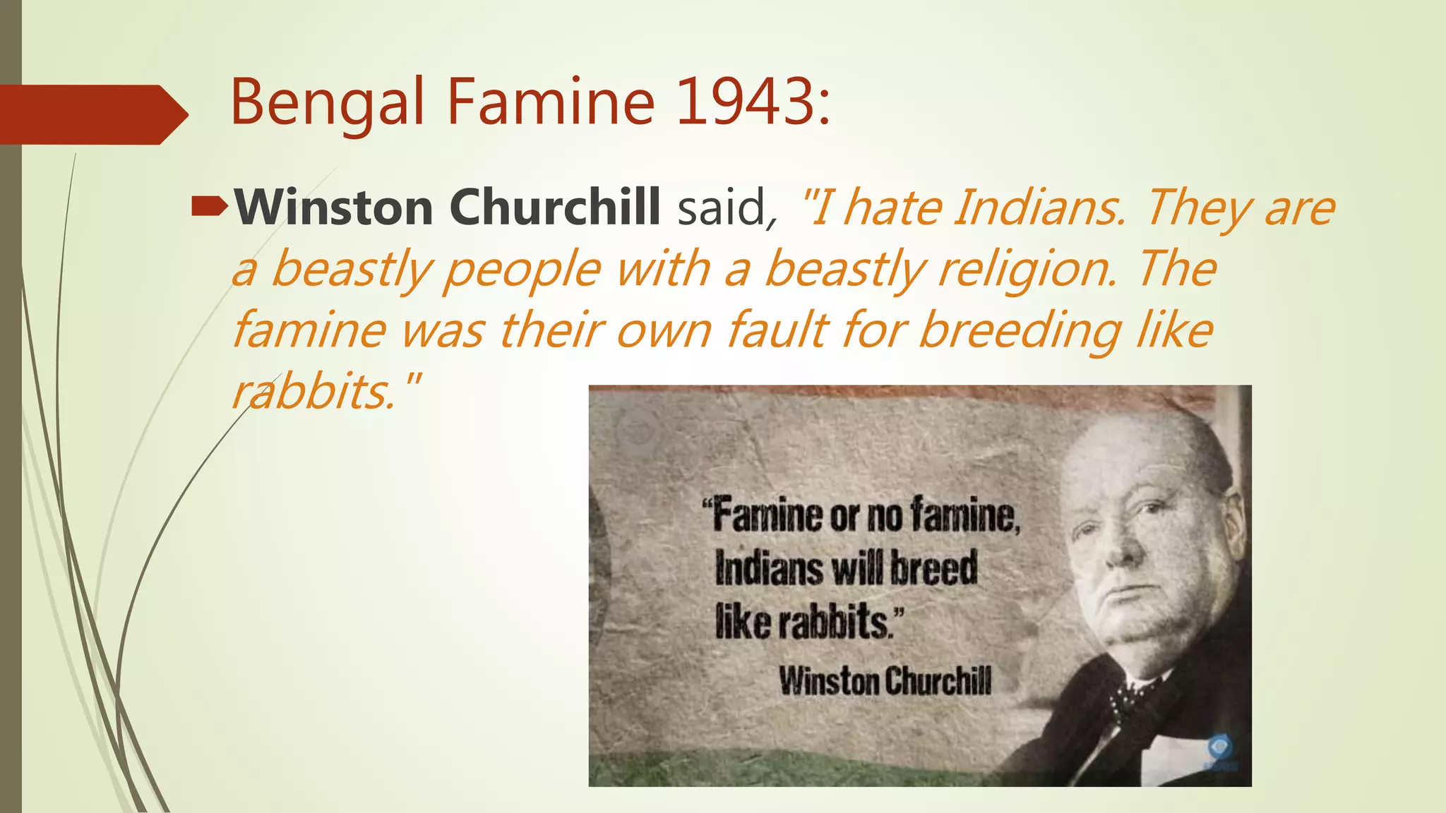 Bengal Famine- How the British Engineered the Worst Genocide in Human ...