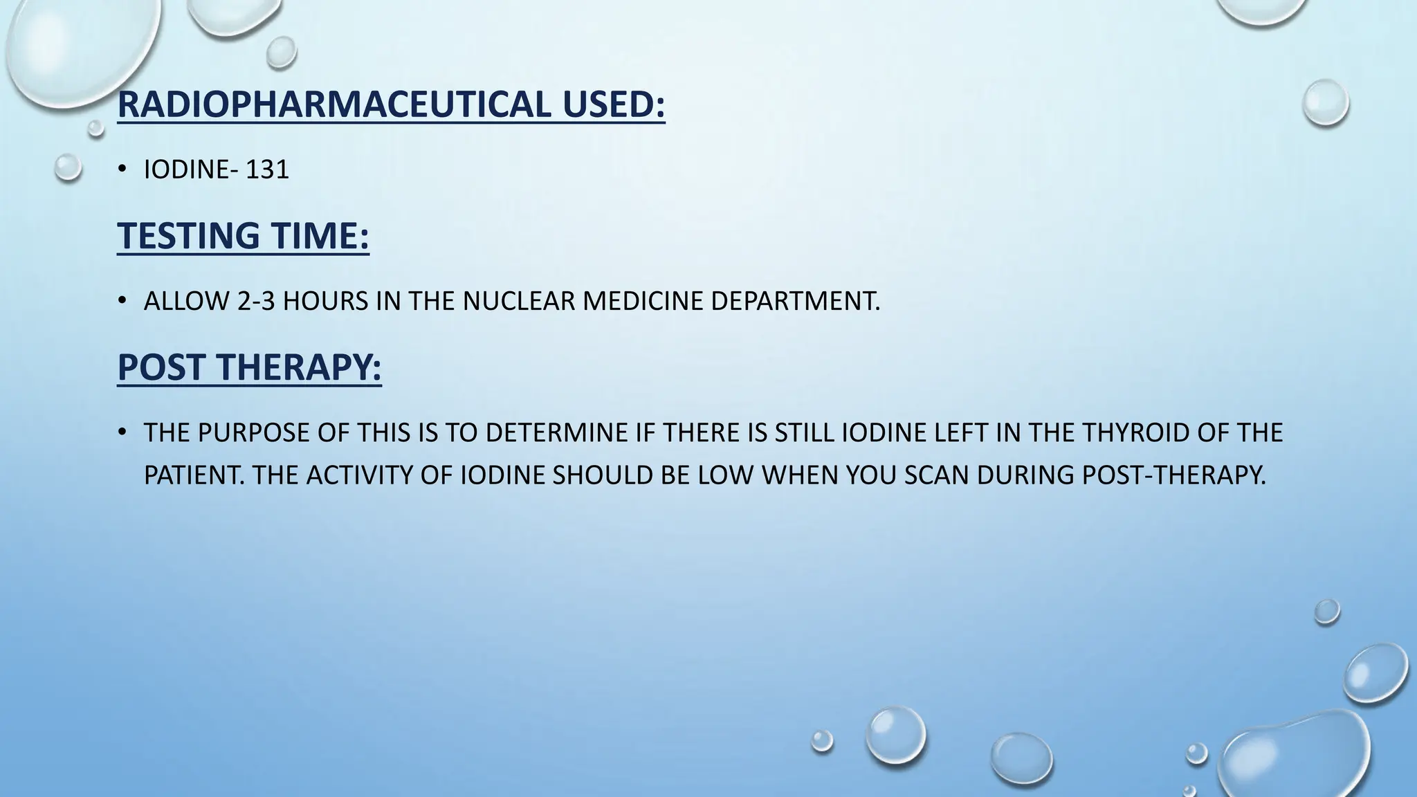 Radionuclide thyroid imaging nuclear med | PPT
