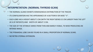 Radionuclide thyroid imaging nuclear med | PPT