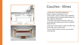 History of furniture design | PDF