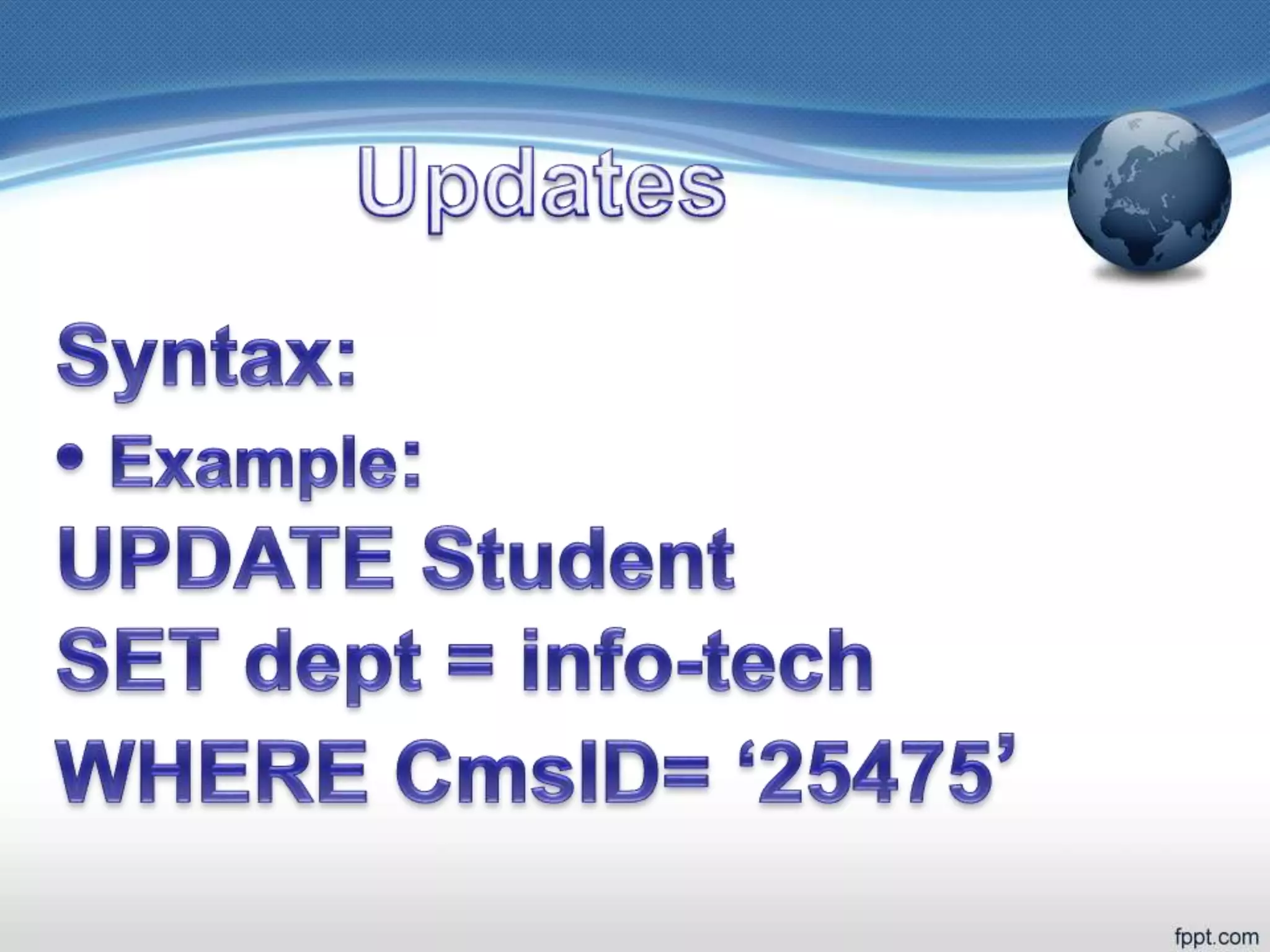 Database Languges | PPTX