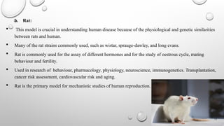 Historical control data and types on animal model used in pharmacology ...