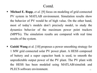THREE PHASE GRID CONNECTED SOLAR PV SYSTEM | PPTX