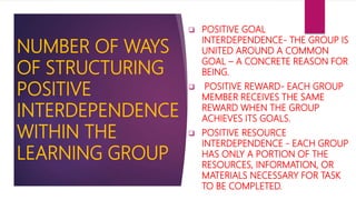 MODULE 8: COOPERATIVE LEARNING BASED APPROACH | PPT