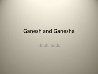 Hindu Gods | PPTX