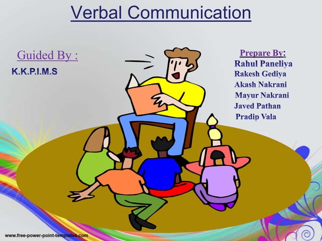 Verbal Communication | PPTX
