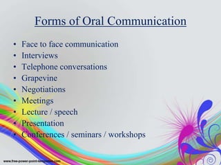 Verbal Communication | PPTX