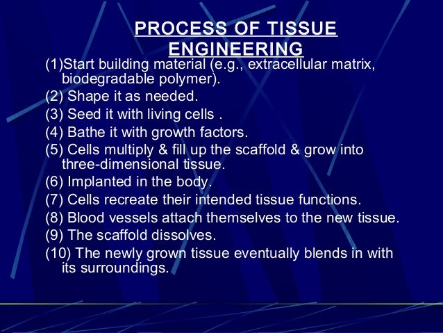 TISSUE ENGINEERING