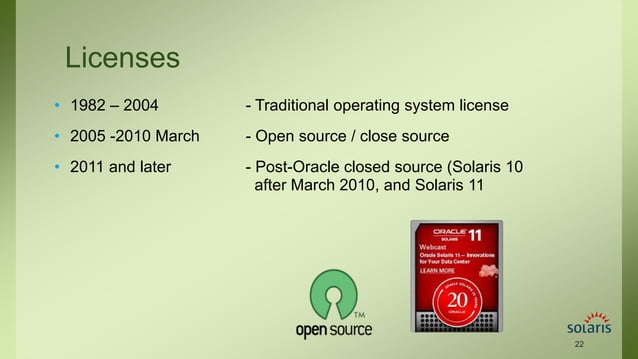 Solaris Operating System Oracle Pptx Operating Systems Computer 2944