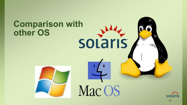 Solaris Operating System - Oracle | PPT