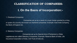 Types of companies | PPTX