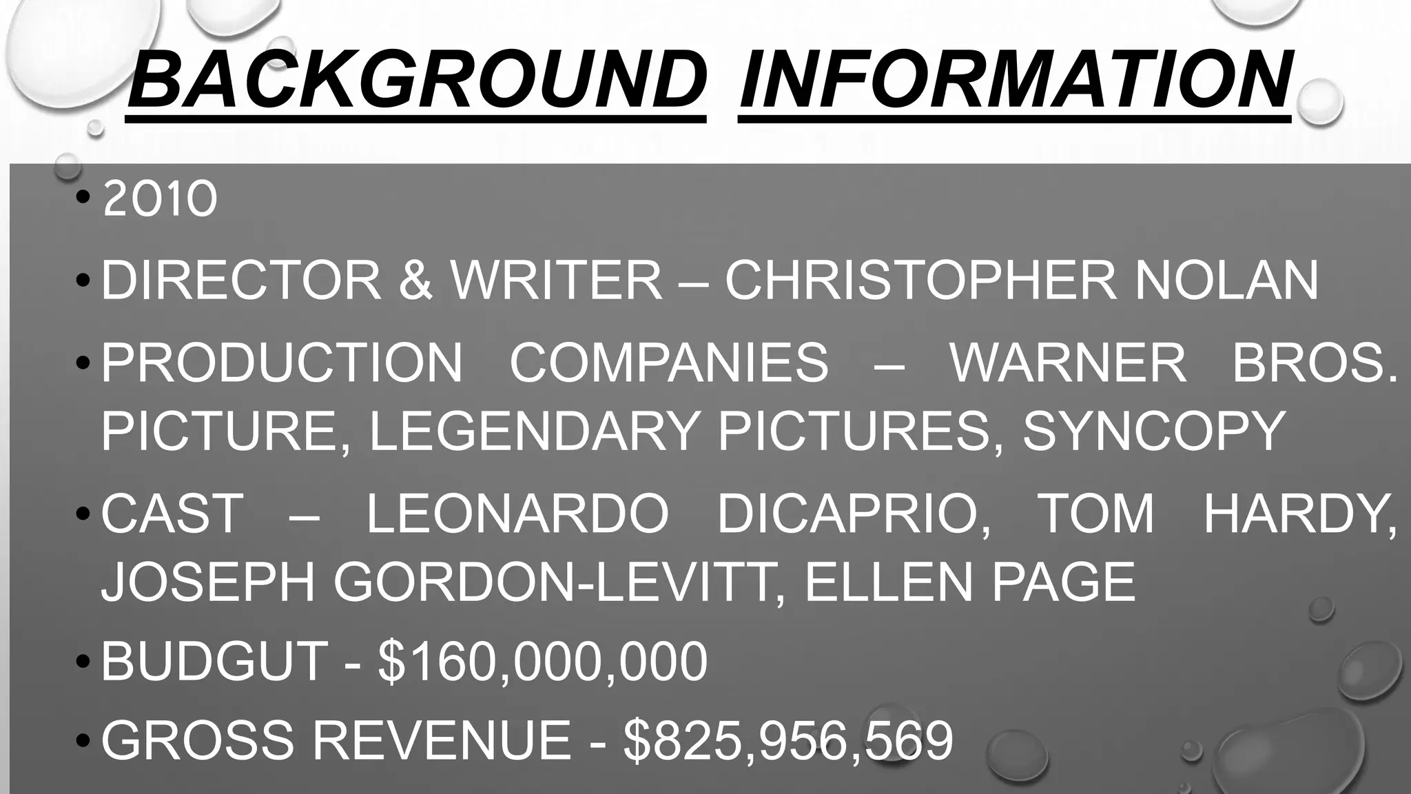 Powerpoint Presentation on Inception Movie Review | PPTX