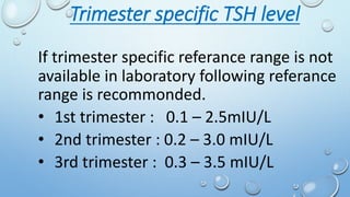 Thyroid disorder in pregnency | PPT