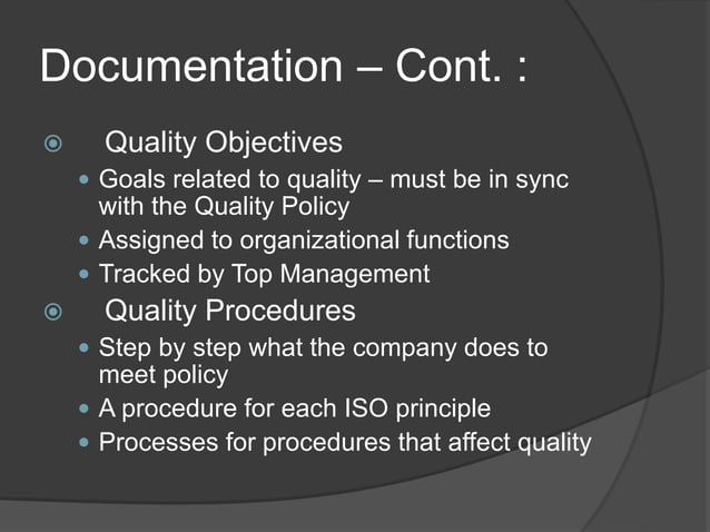 Quality management system | PPT