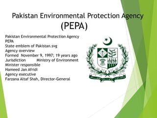 Environmental Issues In Pakistan | PPT