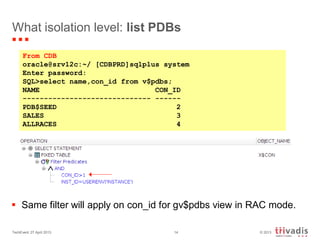 Presentation 12c pdb | PDF