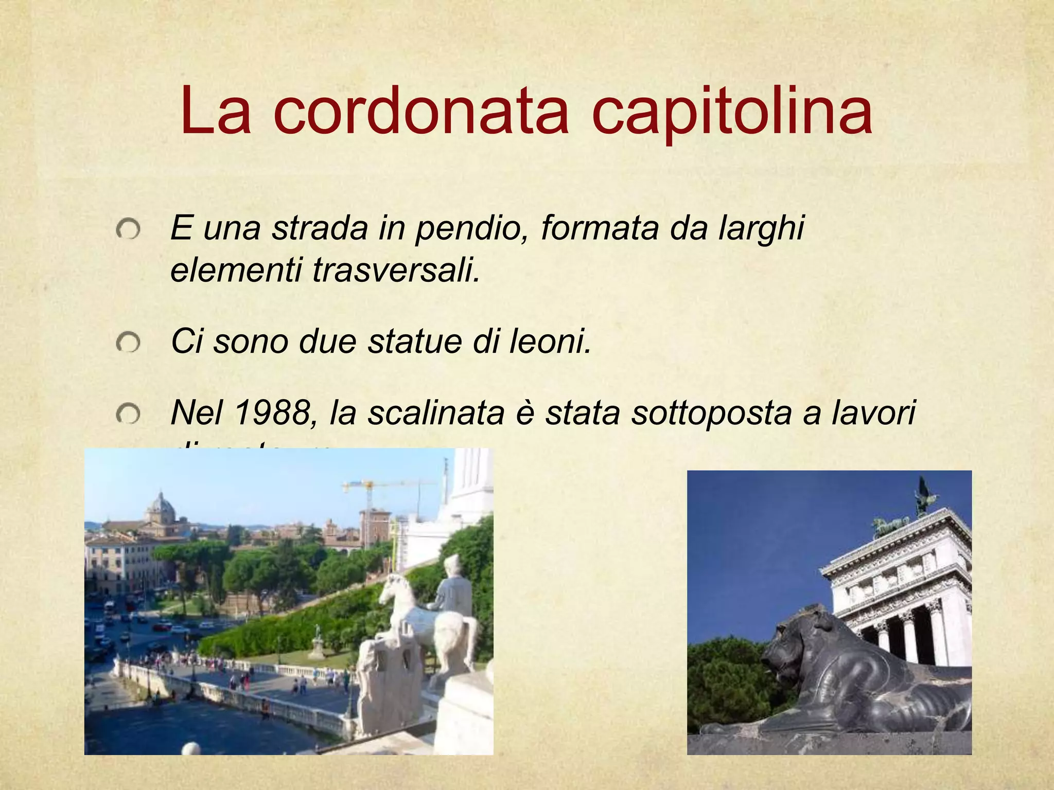 PIAZZA DEL CAMPIDOGLIO | PPTX