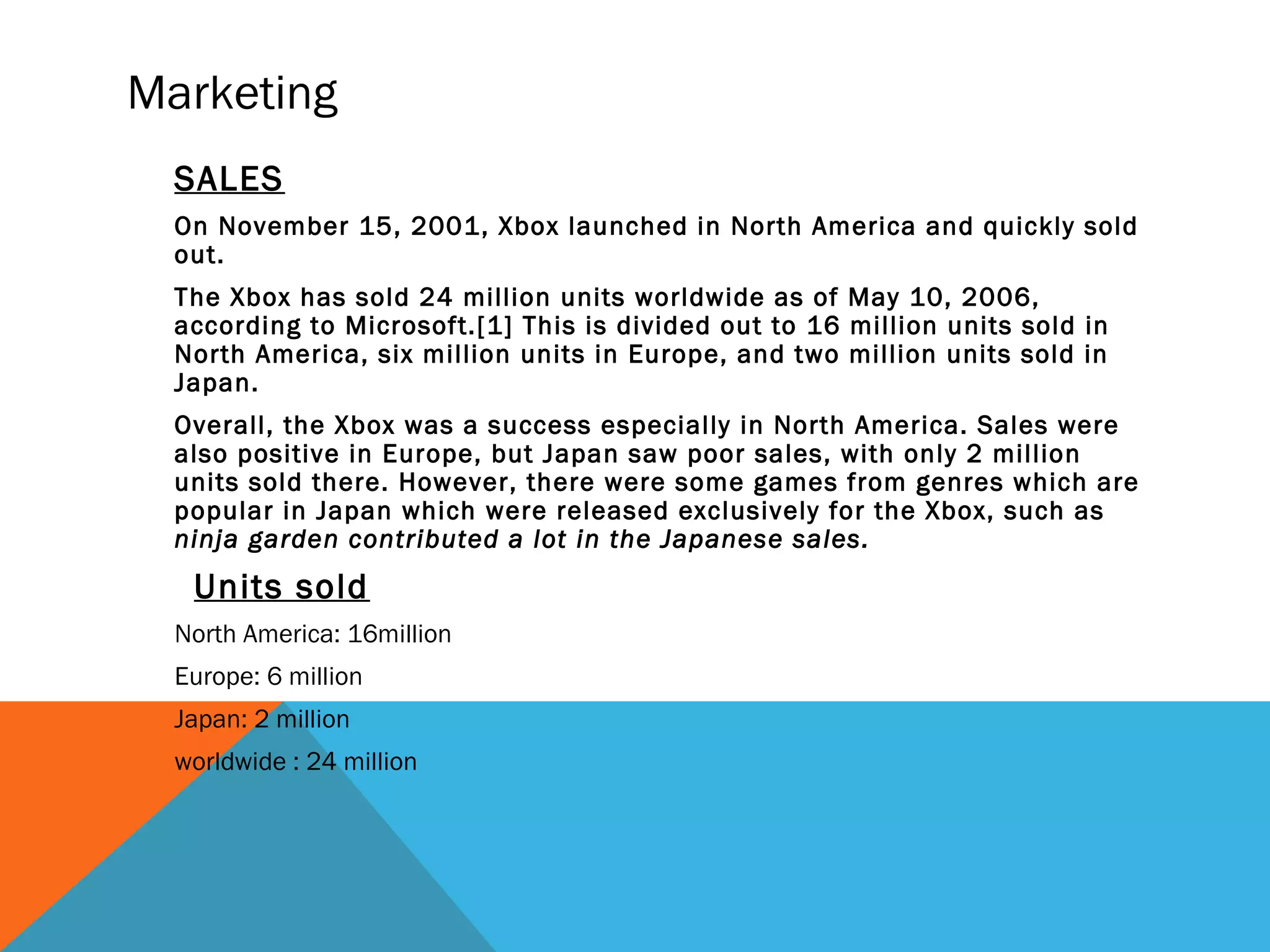 XBOX Presentation | PPT