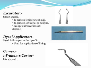 Dental instruments | PPTX