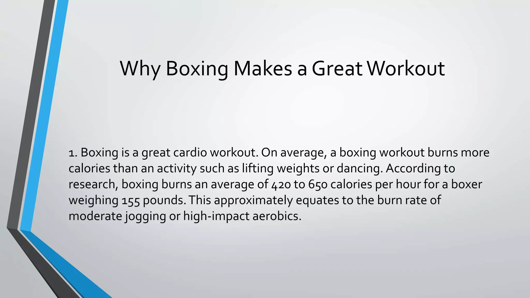 Why Boxing Makes a Great Workout, by Perry Mandera