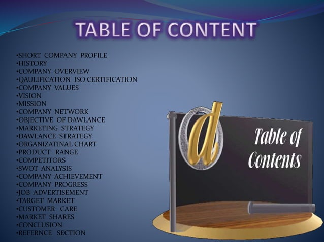 Dawlance presentation | PPTX