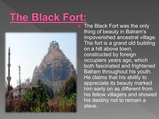 Use of symbol in 'The White Tiger'. (paper 13 New Literature) | PPTX